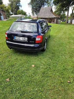 Zils Audi A4 2002 Utena, ar dzinēja tilpumu 1.98 L un nobraukumu 221 tūkst. km par 1000 €, foto 4 vietnē AUTOMOTO.COM.LV