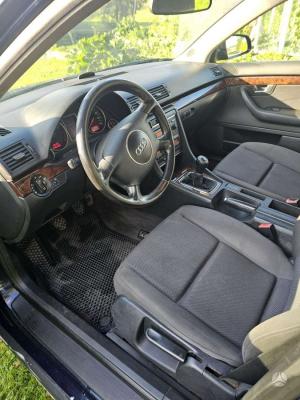 Zils Audi A4 2002 Utena, ar dzinēja tilpumu 1.98 L un nobraukumu 221 tūkst. km par 1000 €, foto 6 vietnē AUTOMOTO.COM.LV