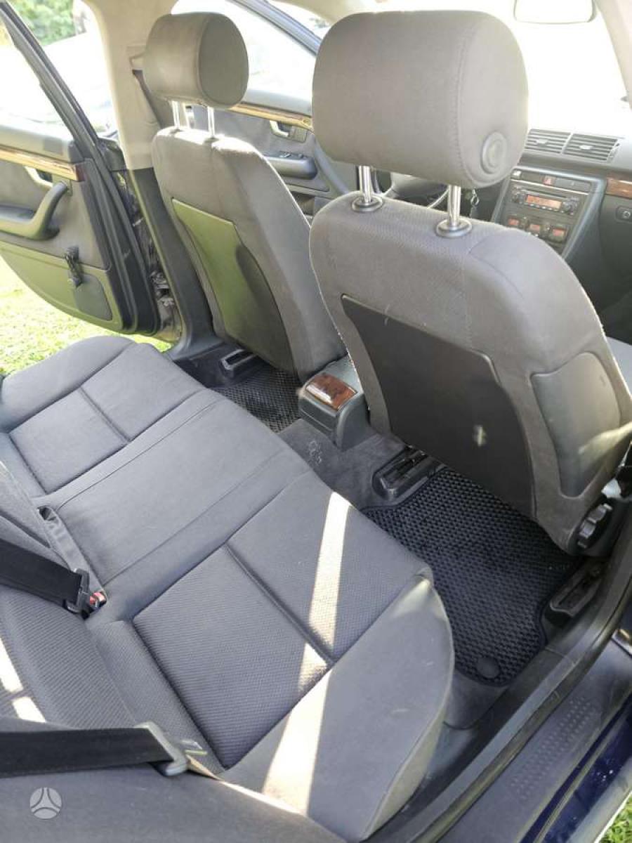Zils Audi A4 2002 Utena, ar dzinēja tilpumu 1.98 L un nobraukumu 221 tūkst. km par 1000 €, foto 9 vietnē AUTOMOTO.COM.LV