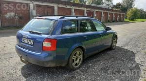 Blue Audi A4 2002 in Balvi, with an engine capacity of 2.50 L and mileage of 360 thousand km for 2600 €, photo 4 on AUTOMOTO.COM.LV