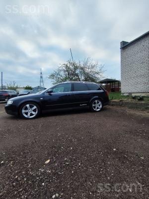 Zils Audi A4 2002 Daugavpils, ar dzinēja tilpumu 2.50 L un nobraukumu 342 tūkst. km par 2100 €, foto  vietnē AUTOMOTO.COM.LV