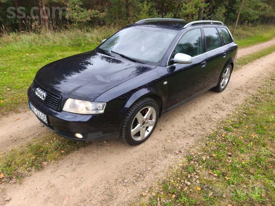 Zils Audi A4 2002 Bauska, ar dzinēja tilpumu 1.90 L un nobraukumu 524 tūkst. km par 1600 €, foto 1 vietnē AUTOMOTO.COM.LV