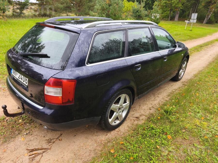 Zils Audi A4 2002 Bauska, ar dzinēja tilpumu 1.90 L un nobraukumu 524 tūkst. km par 1600 €, foto 4 vietnē AUTOMOTO.COM.LV
