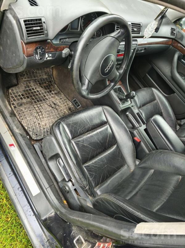 Zils Audi A4 2002 Bauska, ar dzinēja tilpumu 1.90 L un nobraukumu 524 tūkst. km par 1600 €, foto 6 vietnē AUTOMOTO.COM.LV