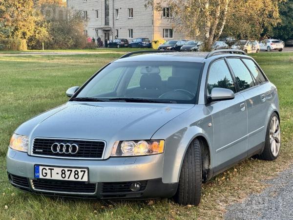 Blue Audi A4 2002 in Riga, with an engine capacity of 1.80 L and mileage of 244 thousand km for 3900 €, photo 1 on AUTOMOTO.COM.LV