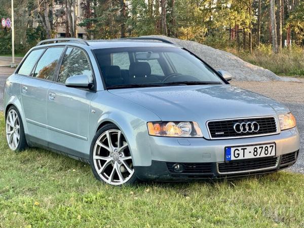 Blue Audi A4 2002 in Riga, with an engine capacity of 1.80 L and mileage of 244 thousand km for 3900 €, photo 3 on AUTOMOTO.COM.LV