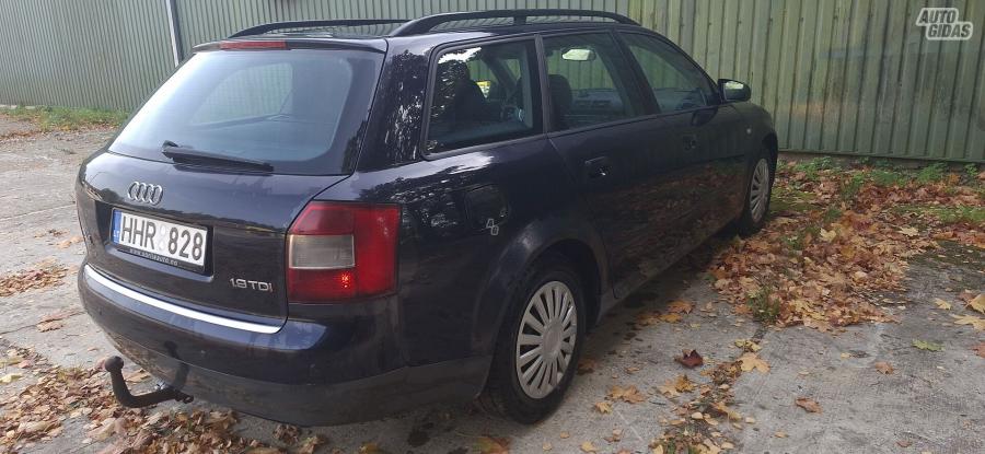 Blue Audi A4 2002 in Silute, with an engine capacity of 1.90 L and mileage of 304 thousand km for 1150 €, photo 5 on AUTOMOTO.COM.LV