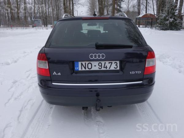 Zils Audi A4 2003 Rīga, ar dzinēja tilpumu 1.90 L un nobraukumu 0 tūkst. km par 2450 €, foto 4 vietnē AUTOMOTO.COM.LV