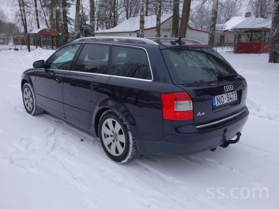 Zils Audi A4 2003 Rīga, ar dzinēja tilpumu 1.90 L un nobraukumu 0 tūkst. km par 2450 €, foto 11 vietnē AUTOMOTO.COM.LV