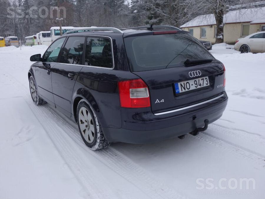 Zils Audi A4 2003 Rīga, ar dzinēja tilpumu 1.90 L un nobraukumu 0 tūkst. km par 2450 €, foto 33 vietnē AUTOMOTO.COM.LV