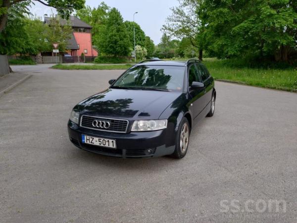 Синий Ауди А4 2003 в Рига, объемом двигателя 1.90 л и пробегом 417 тыс. км за 1350 €, фото 2 на AUTOMOTO.COM.LV