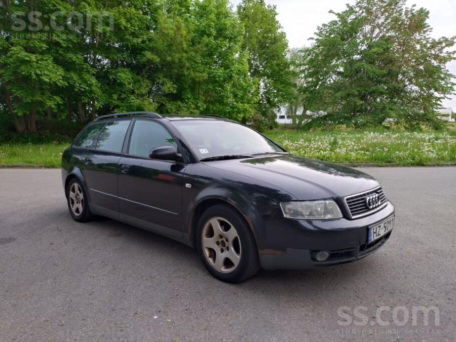 Blue Audi A4 2003 in Riga, with an engine capacity of 1.90 L and mileage of 417 thousand km for 1350 €, photo 4 on AUTOMOTO.COM.LV