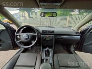 Blue Audi A4 2003 in Riga, with an engine capacity of 1.90 L and mileage of 417 thousand km for 1350 €, photo 8 on AUTOMOTO.COM.LV