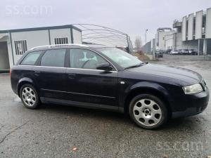 Blue Audi A4 2003 in Riga, with an engine capacity of 2.50 L and mileage of 276 thousand km for 1400 €, photo  on AUTOMOTO.COM.LV