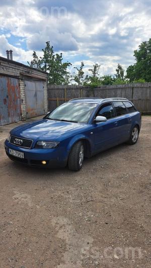 Blue Audi A4 2003 in Riga, with an engine capacity of 1.90 L and mileage of 533 thousand km for 900 €, photo  on AUTOMOTO.COM.LV