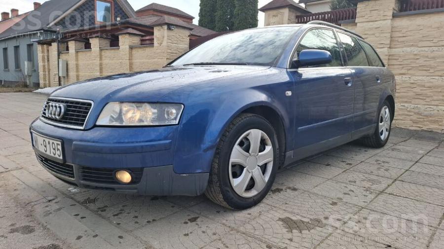 Синий Ауди А4 2003 в Даугавпилс, объемом двигателя 1.90 л и пробегом 312 тыс. км за 998 €, фото 4 на AUTOMOTO.COM.LV