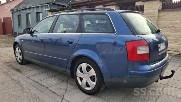 Blue Audi A4 2003 in Daugavpils, with an engine capacity of 1.90 L and mileage of 312 thousand km for 998 €, photo 6 on AUTOMOTO.COM.LV