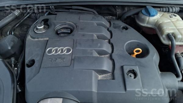 Blue Audi A4 2003 in Daugavpils, with an engine capacity of 1.90 L and mileage of 312 thousand km for 998 €, photo 10 on AUTOMOTO.COM.LV