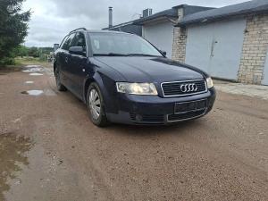 Blue Audi A4 2003 in Kalvarija, with an engine capacity of 1.98 L and mileage of 300 thousand km for 650 €, photo  on AUTOMOTO.COM.LV