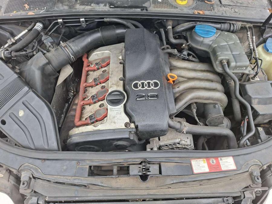 Blue Audi A4 2003 in Kalvarija, with an engine capacity of 1.98 L and mileage of 300 thousand km for 650 €, photo 10 on AUTOMOTO.COM.LV