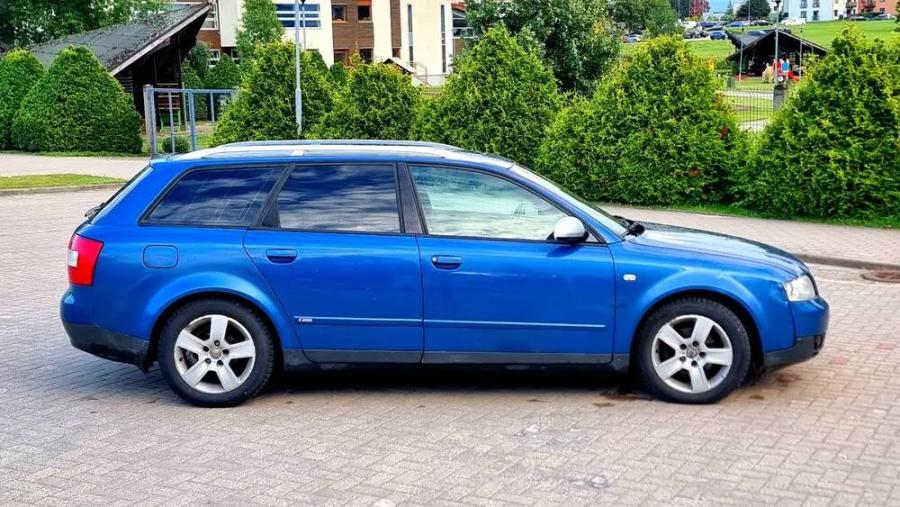 Синий Ауди А4 2003 в Цесис, объемом двигателя 1.90 л и пробегом 533 тыс. км за 1650 €, фото 4 на AUTOMOTO.COM.LV