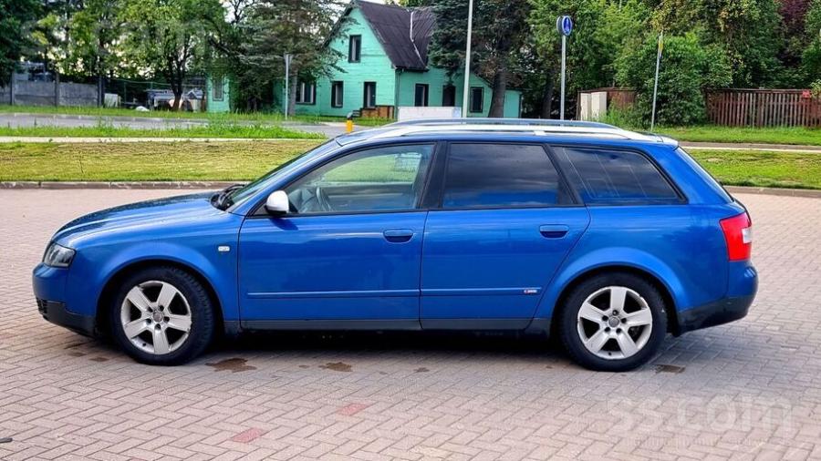 Zils Audi A4 2003 Cēsis, ar dzinēja tilpumu 1.90 L un nobraukumu 533 tūkst. km par 1700 €, foto 9 vietnē AUTOMOTO.COM.LV