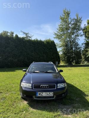 Blue Audi A4 2003 in Riga, with an engine capacity of 1.90 L and mileage of 323 thousand km for 2500 €, photo  on AUTOMOTO.COM.LV