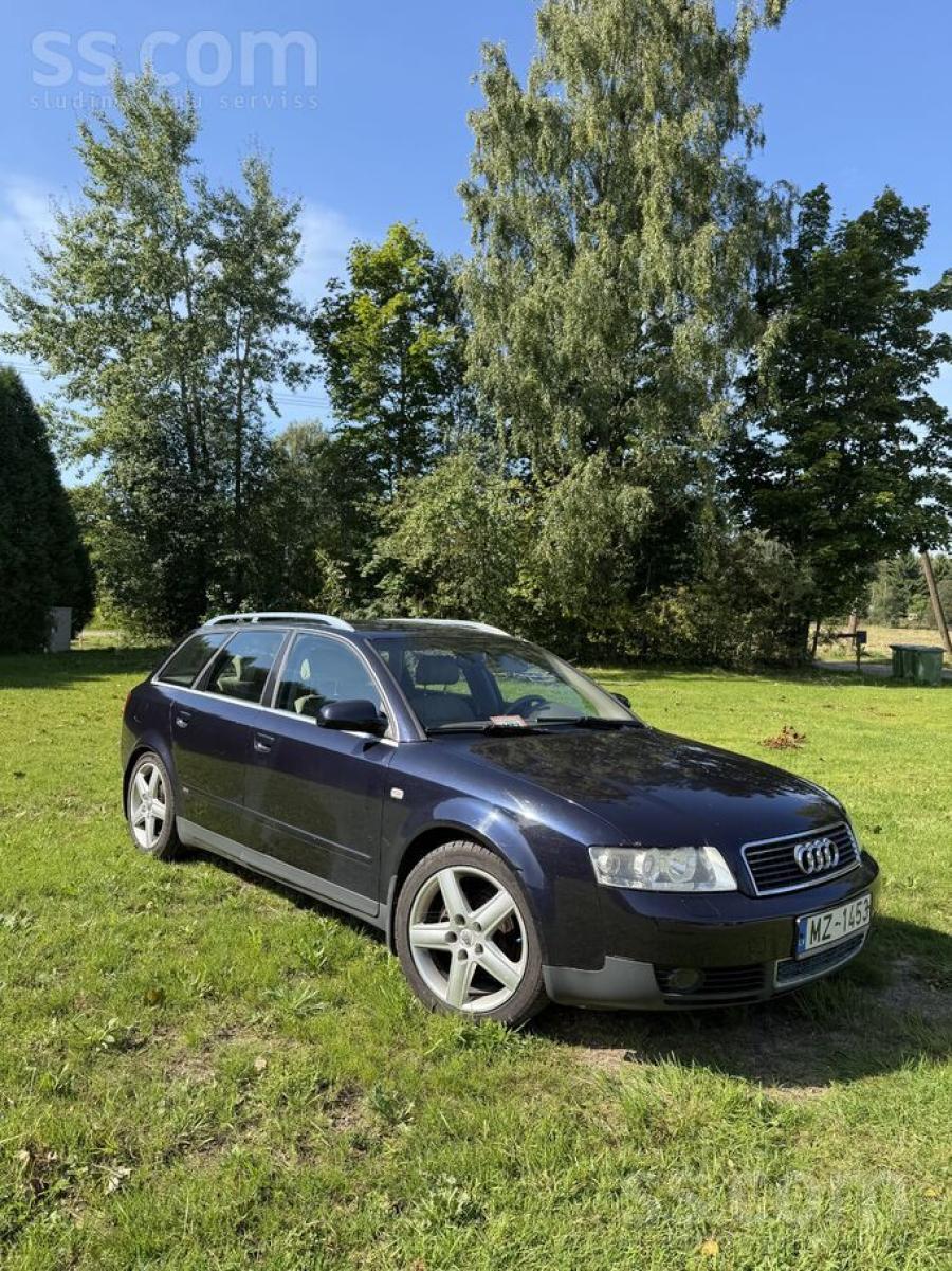 Blue Audi A4 2003 in Riga, with an engine capacity of 1.90 L and mileage of 323 thousand km for 2500 €, photo 3 on AUTOMOTO.COM.LV