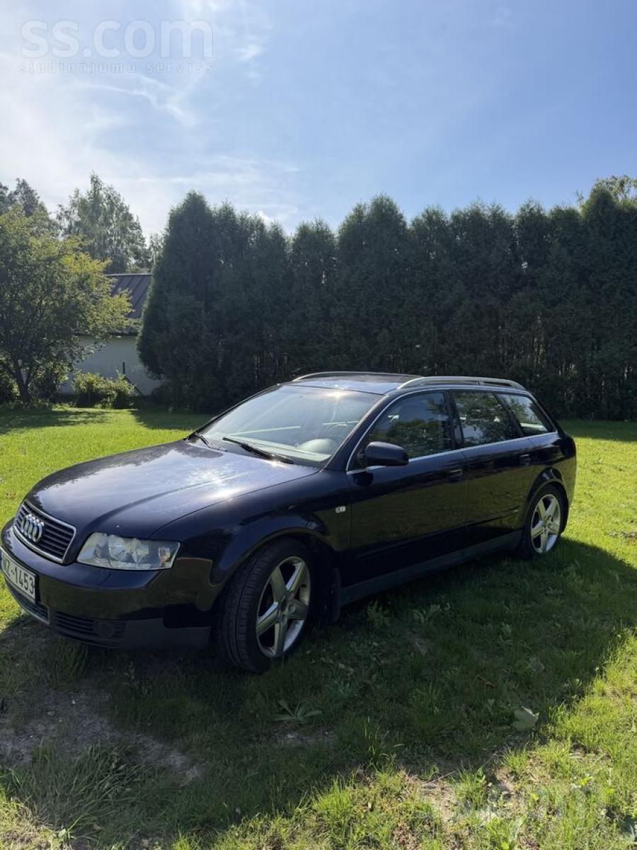 Blue Audi A4 2003 in Riga, with an engine capacity of 1.90 L and mileage of 323 thousand km for 2500 €, photo 4 on AUTOMOTO.COM.LV