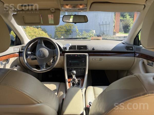Blue Audi A4 2003 in Riga, with an engine capacity of 1.90 L and mileage of 323 thousand km for 2500 €, photo 7 on AUTOMOTO.COM.LV