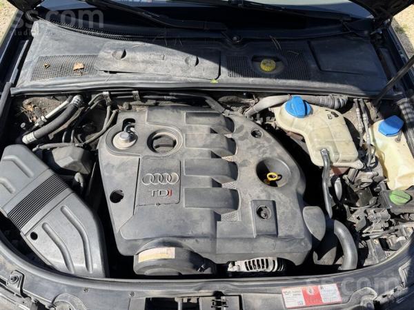 Blue Audi A4 2003 in Riga, with an engine capacity of 1.90 L and mileage of 323 thousand km for 2500 €, photo 8 on AUTOMOTO.COM.LV