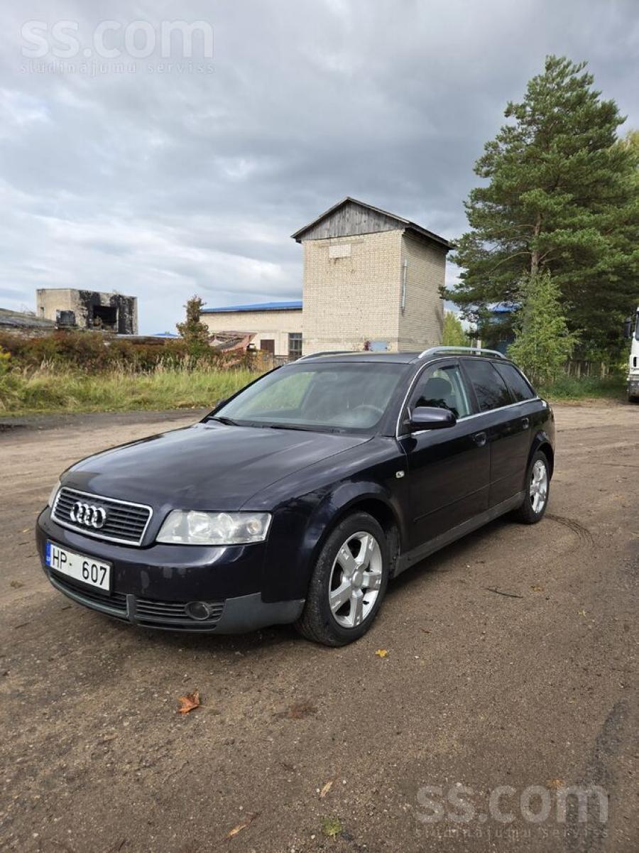 Zils Audi A4 2003 Valmiera, ar dzinēja tilpumu 1.90 L un nobraukumu 431 tūkst. km par 1250 €, foto 1 vietnē AUTOMOTO.COM.LV