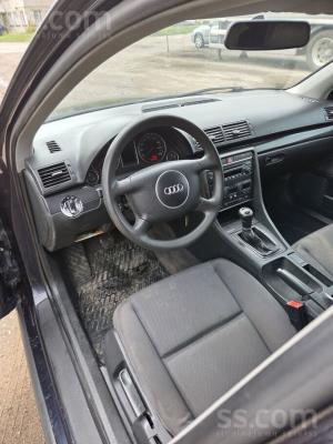 Zils Audi A4 2003 Valmiera, ar dzinēja tilpumu 1.90 L un nobraukumu 431 tūkst. km par 1250 €, foto 7 vietnē AUTOMOTO.COM.LV