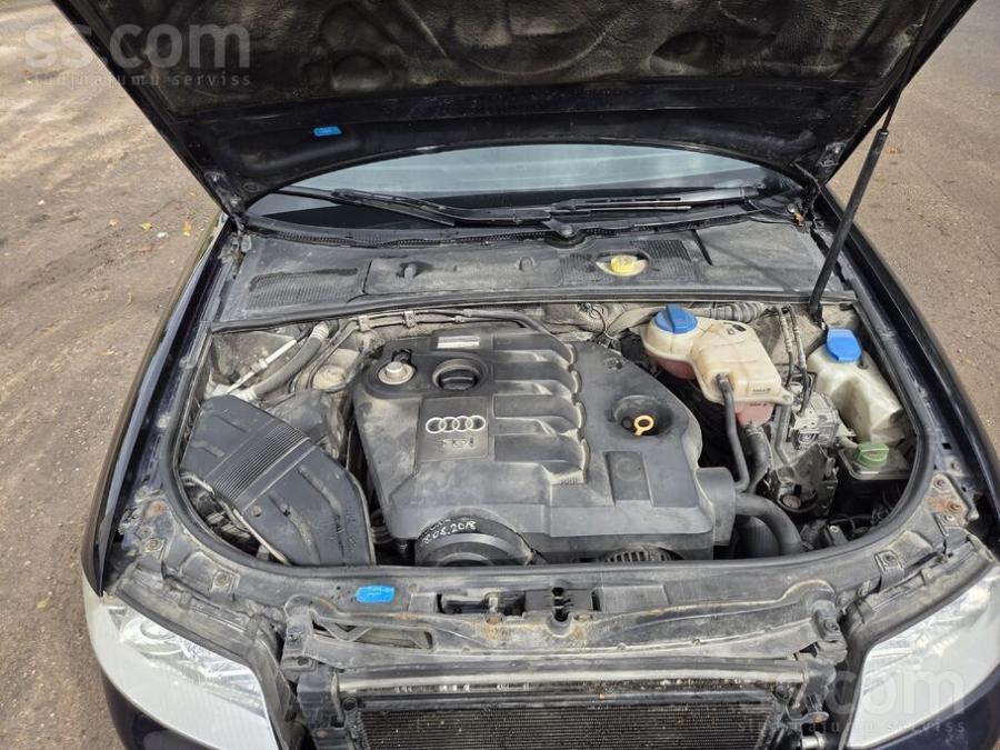 Zils Audi A4 2003 Valmiera, ar dzinēja tilpumu 1.90 L un nobraukumu 431 tūkst. km par 1250 €, foto 8 vietnē AUTOMOTO.COM.LV