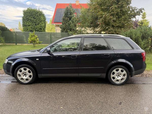 Blue Audi A4 2003 in Vilnius, with an engine capacity of 1.90 L and mileage of 313 thousand km for 1850 €, photo 5 on AUTOMOTO.COM.LV