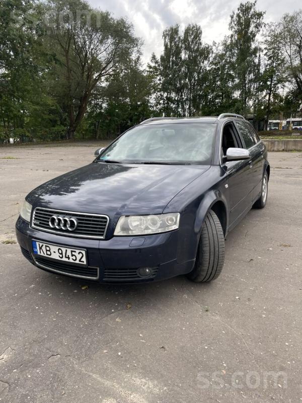 Blue Audi A4 2003 in Riga, with an engine capacity of 1.90 L and mileage of 360 thousand km for 1000 €, photo 8 on AUTOMOTO.COM.LV