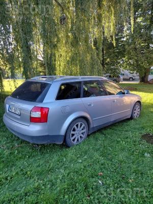 Blue Audi A4 2003 in Saldus, with an engine capacity of 2.50 L and mileage of 352 thousand km for 1000 €, photo  on AUTOMOTO.COM.LV