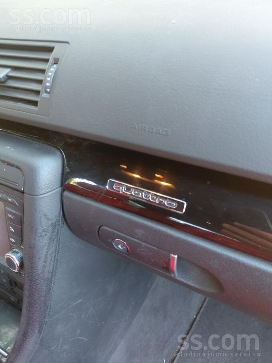 Zils Audi A4 2003 Saldus, ar dzinēja tilpumu 2.50 L un nobraukumu 352 tūkst. km par 1350 €, foto 9 vietnē AUTOMOTO.COM.LV
