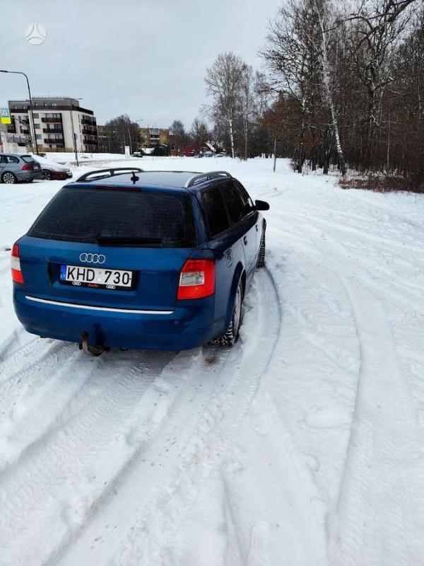 Blue Audi A4 2004 in Kaunas, with an engine capacity of 2.50 L and mileage of 394 thousand km for 1000 €, photo 6 on AUTOMOTO.COM.LV