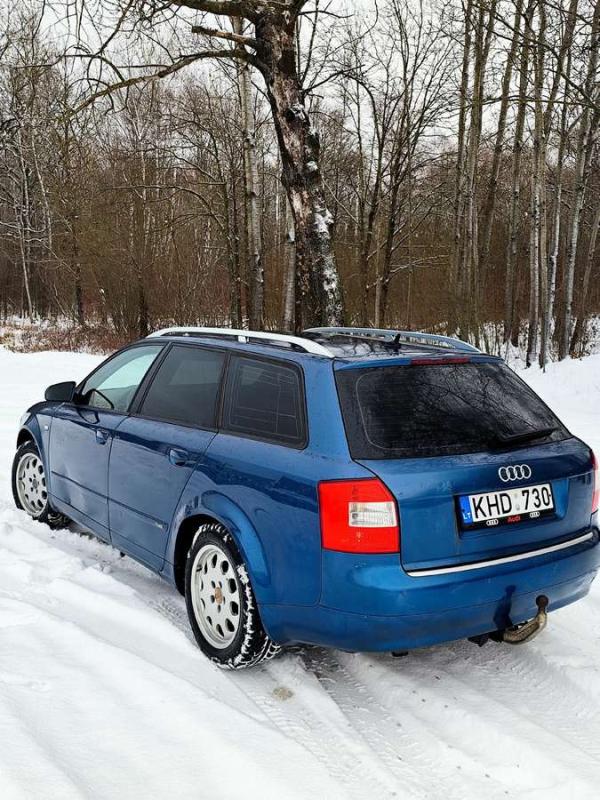 Blue Audi A4 2004 in Kaunas, with an engine capacity of 2.50 L and mileage of 394 thousand km for 1000 €, photo 7 on AUTOMOTO.COM.LV