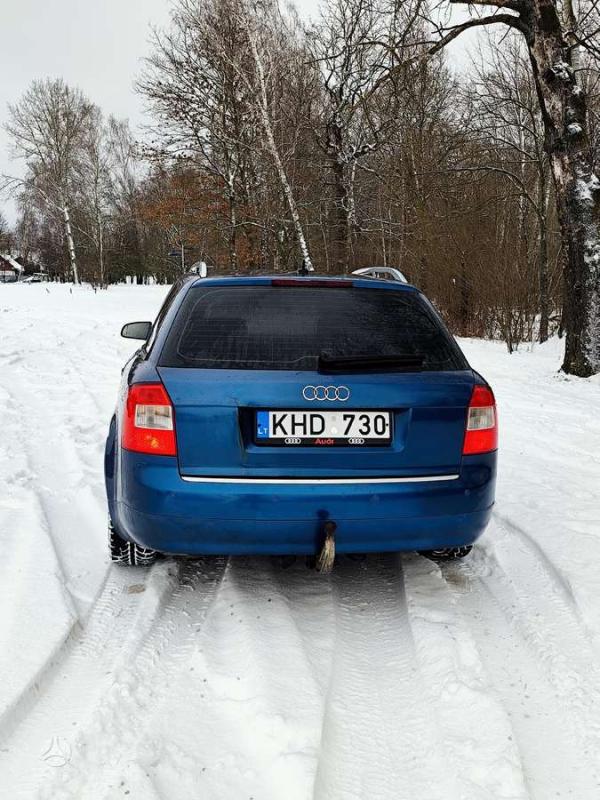 Blue Audi A4 2004 in Kaunas, with an engine capacity of 2.50 L and mileage of 394 thousand km for 1000 €, photo 8 on AUTOMOTO.COM.LV