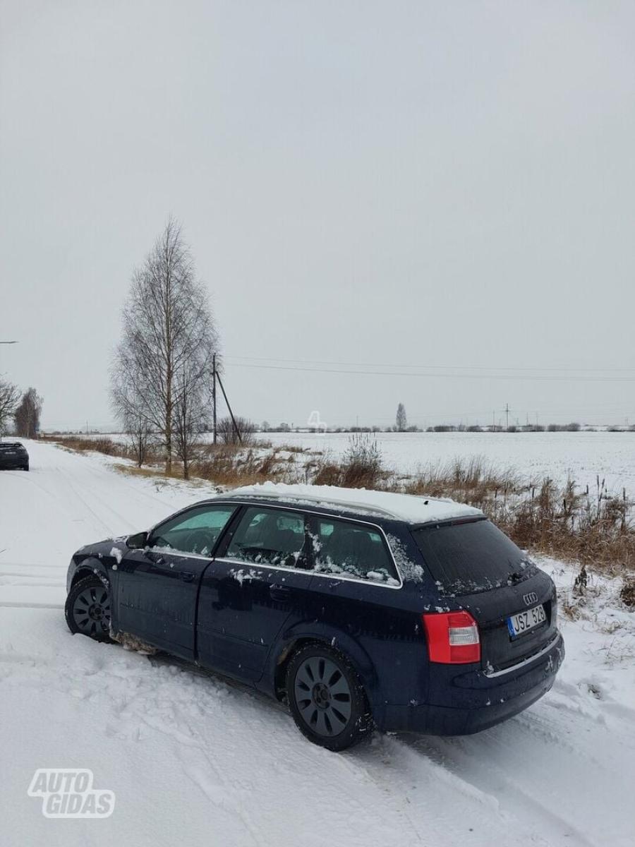 Blue Audi A4 2004 in Vilnius, with an engine capacity of 1.90 L and mileage of 370 thousand km for 1550 €, photo 4 on AUTOMOTO.COM.LV
