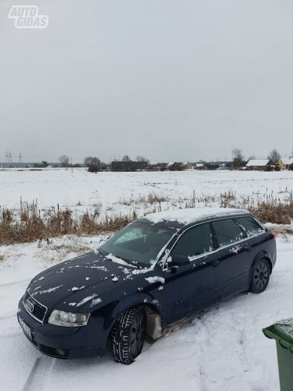 Zils Audi A4 2004 Viļņa, ar dzinēja tilpumu 1.90 L un nobraukumu 370 tūkst. km par 1550 €, foto 3 vietnē AUTOMOTO.COM.LV