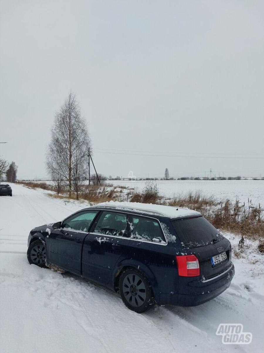 Blue Audi A4 2004 in Vilnius, with an engine capacity of 1.90 L and mileage of 370 thousand km for 1550 €, photo 4 on AUTOMOTO.COM.LV