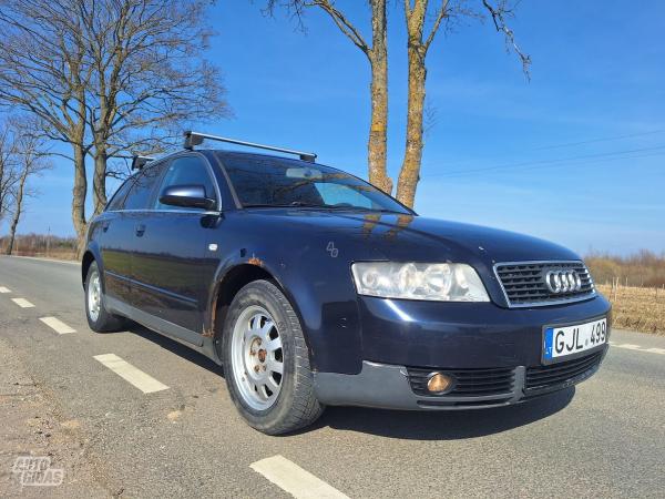 Zils Audi A4 2004 Ukmergė, ar dzinēja tilpumu 1.90 L un nobraukumu 384 tūkst. km par 1150 €, foto 1 vietnē AUTOMOTO.COM.LV