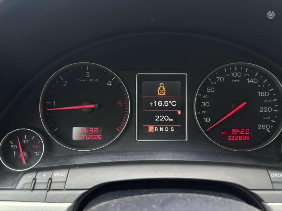 Zils Audi A4 2004 Joniškis, ar dzinēja tilpumu 2.50 L un nobraukumu 323 tūkst. km par 1450 €, foto 9 vietnē AUTOMOTO.COM.LV