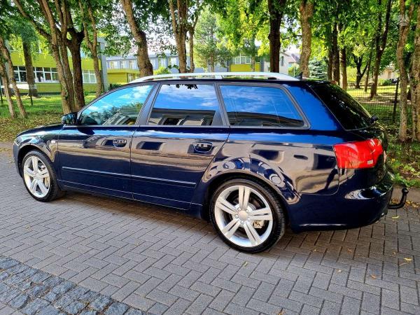 Blue Audi A4 2004 in Jonava, with an engine capacity of 2.97 L and mileage of 342 thousand km for 2999 €, photo 10 on AUTOMOTO.COM.LV