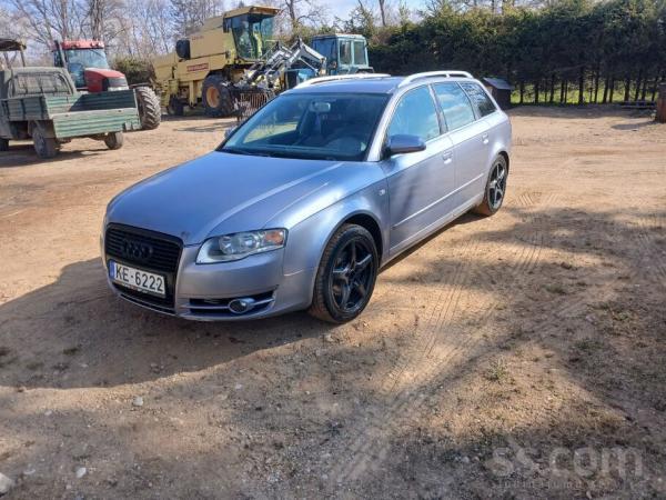 Blue Audi A4 2004 in Liepaja, with an engine capacity of 2.00 L and mileage of 437 thousand km for 1600 €, photo 1 on AUTOMOTO.COM.LV