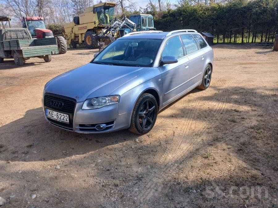 Zils Audi A4 2004 Liepāja, ar dzinēja tilpumu 2.00 L un nobraukumu 437 tūkst. km par 1600 €, foto 1 vietnē AUTOMOTO.COM.LV