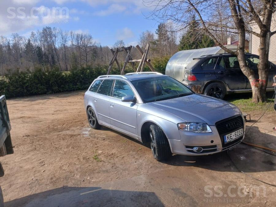 Zils Audi A4 2004 Liepāja, ar dzinēja tilpumu 2.00 L un nobraukumu 437 tūkst. km par 1600 €, foto 6 vietnē AUTOMOTO.COM.LV
